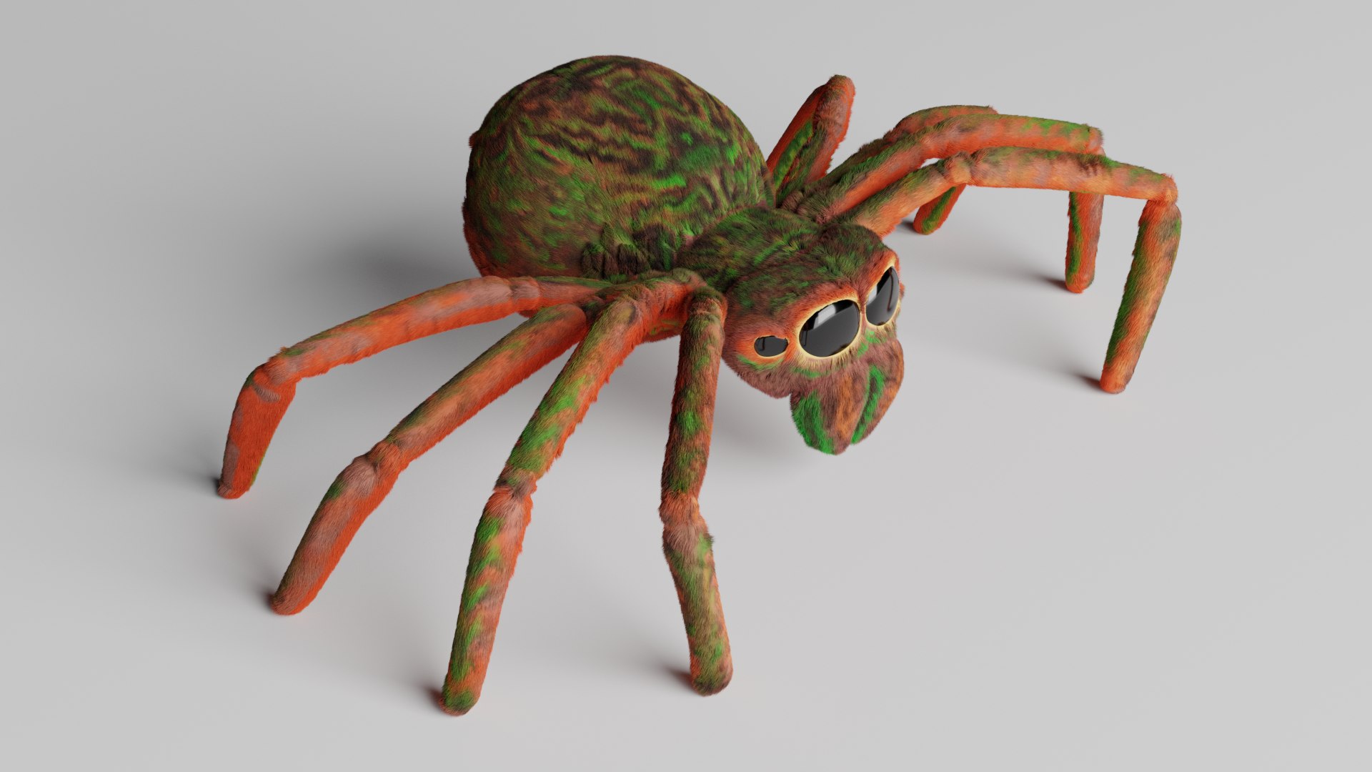Plush Spider Model - TurboSquid 2114668