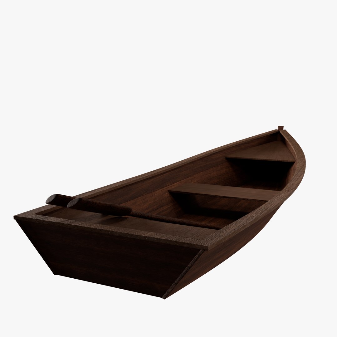Free Rowboat 3D Model - TurboSquid 2086284