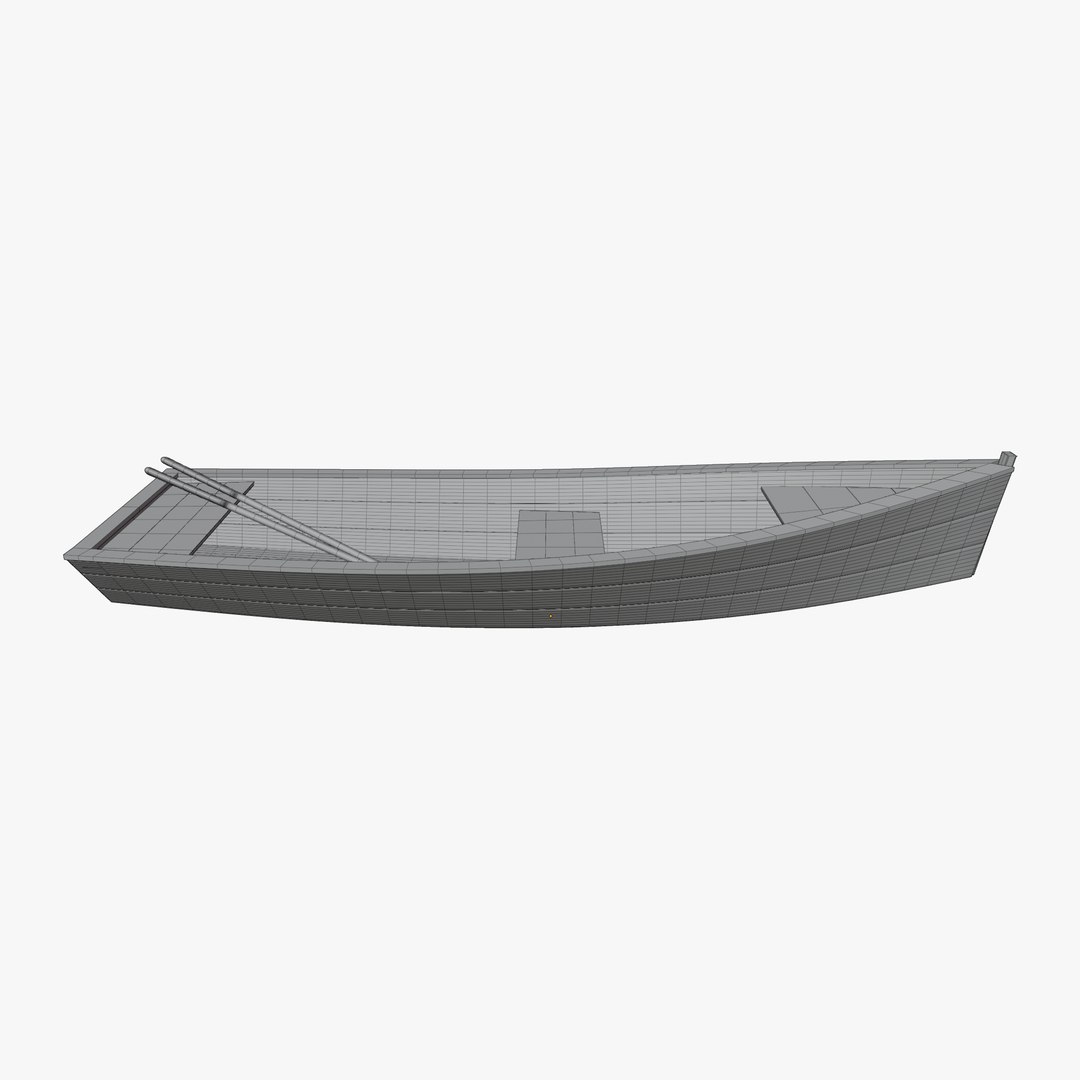 Free Rowboat 3D Model - TurboSquid 2086284