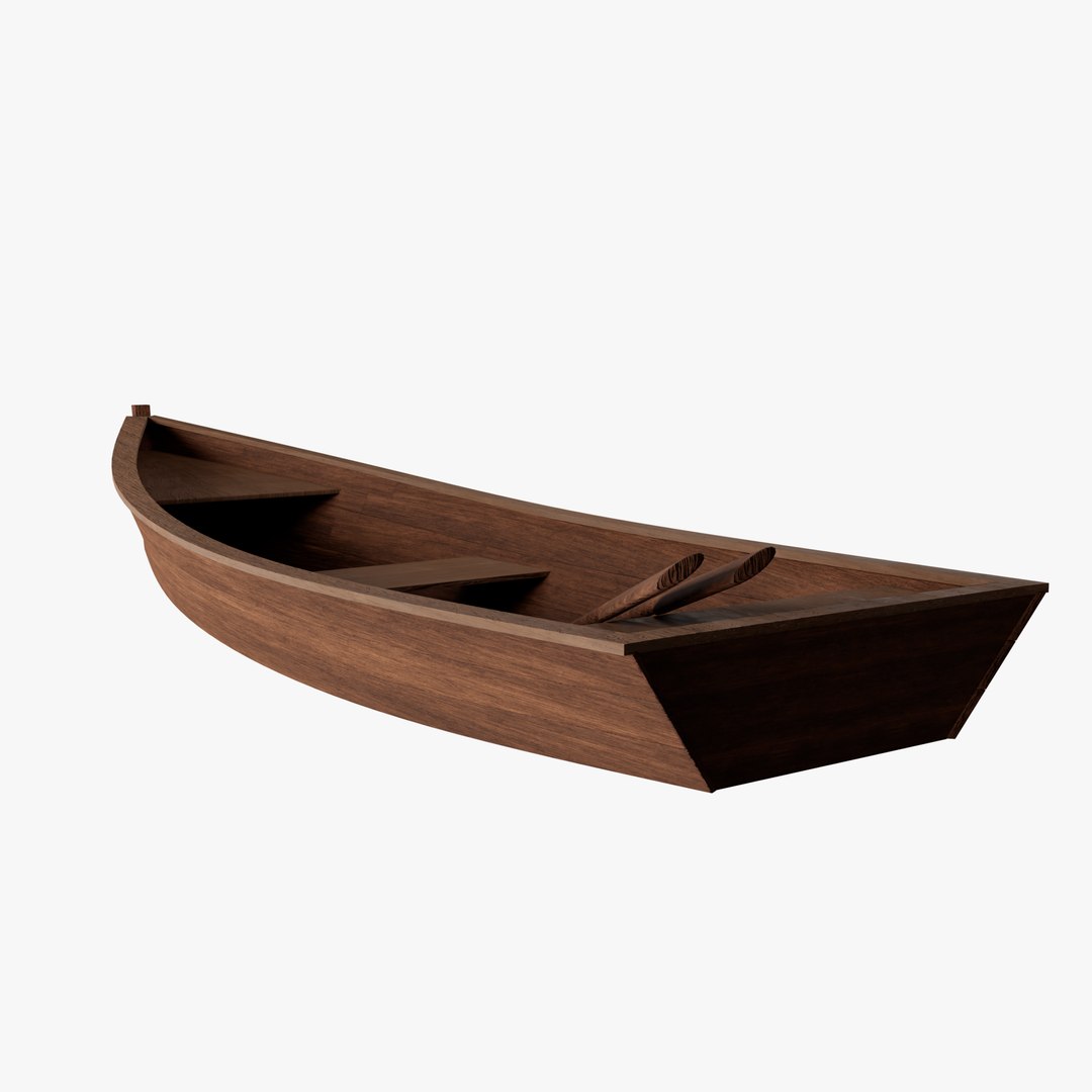 Free Rowboat 3D Model - TurboSquid 2086284