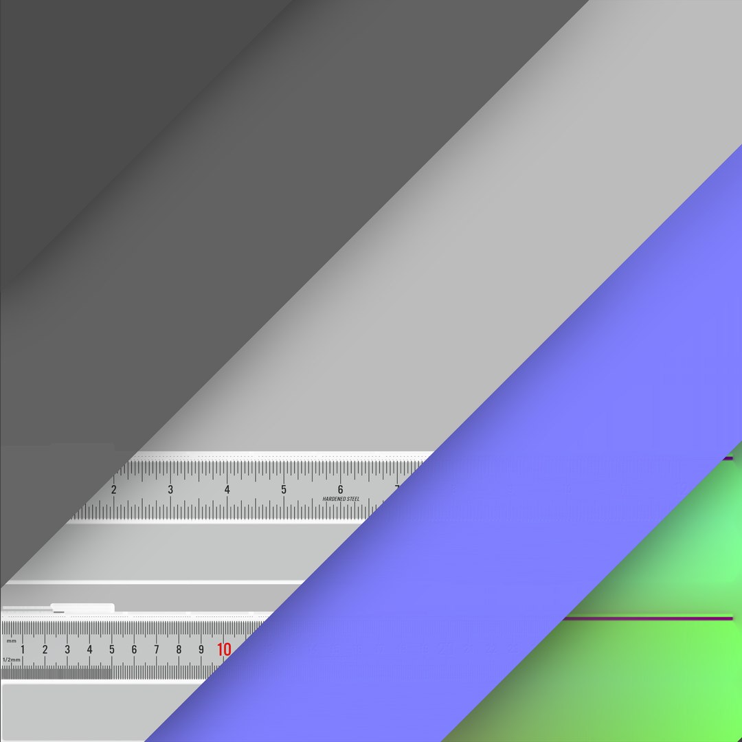 Metal Ruler 3d Max