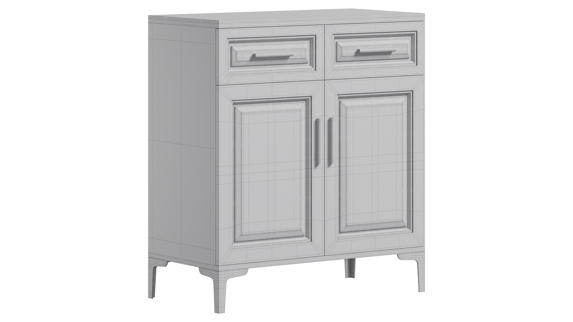 3D Modern Wood Buffets Sideboards 1 Model - TurboSquid 2228008