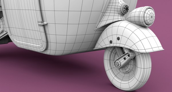 modelo 3d APE Piaggio - TurboSquid 615560