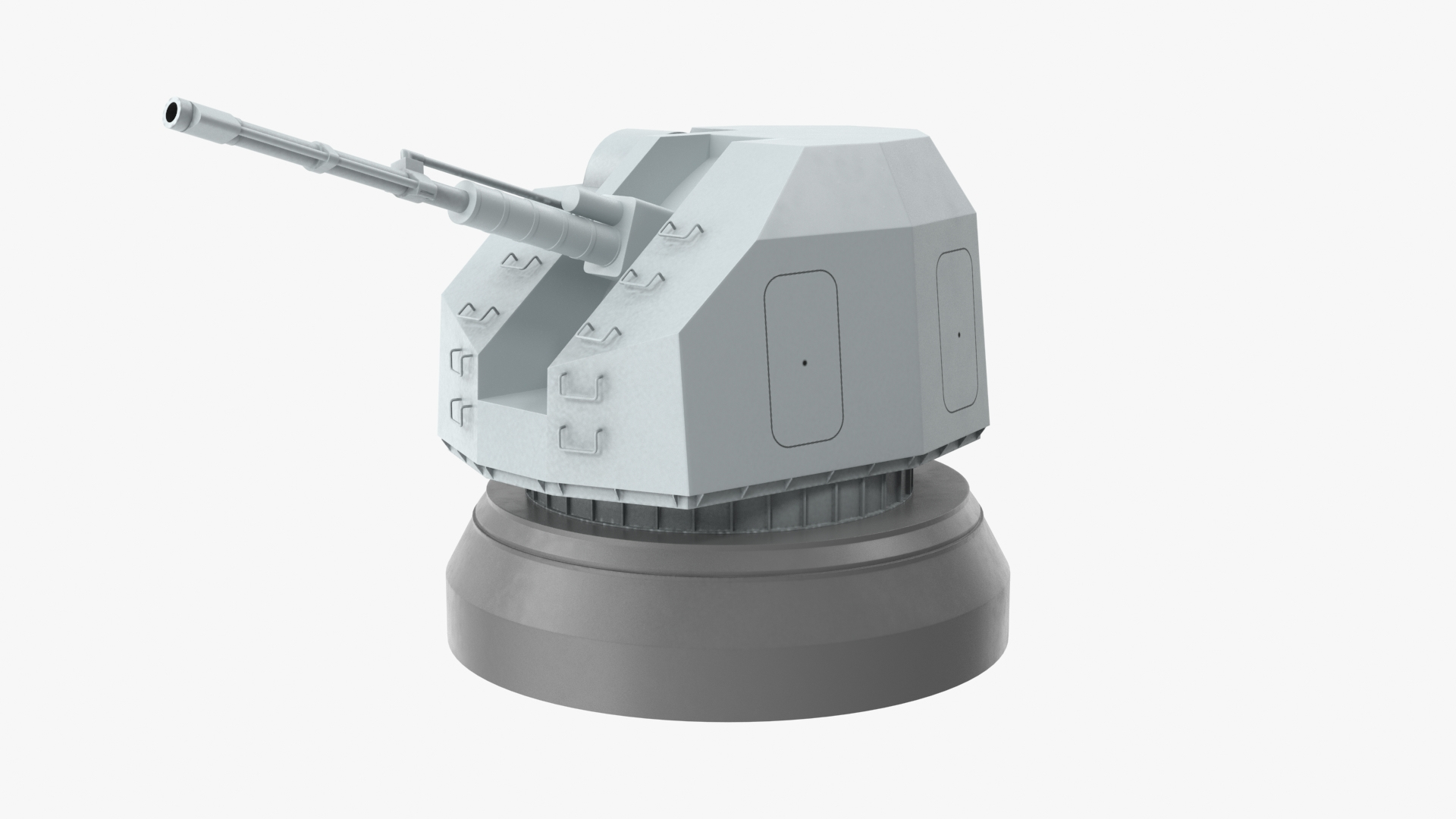 Naval Main Gun 3D - TurboSquid 1822044