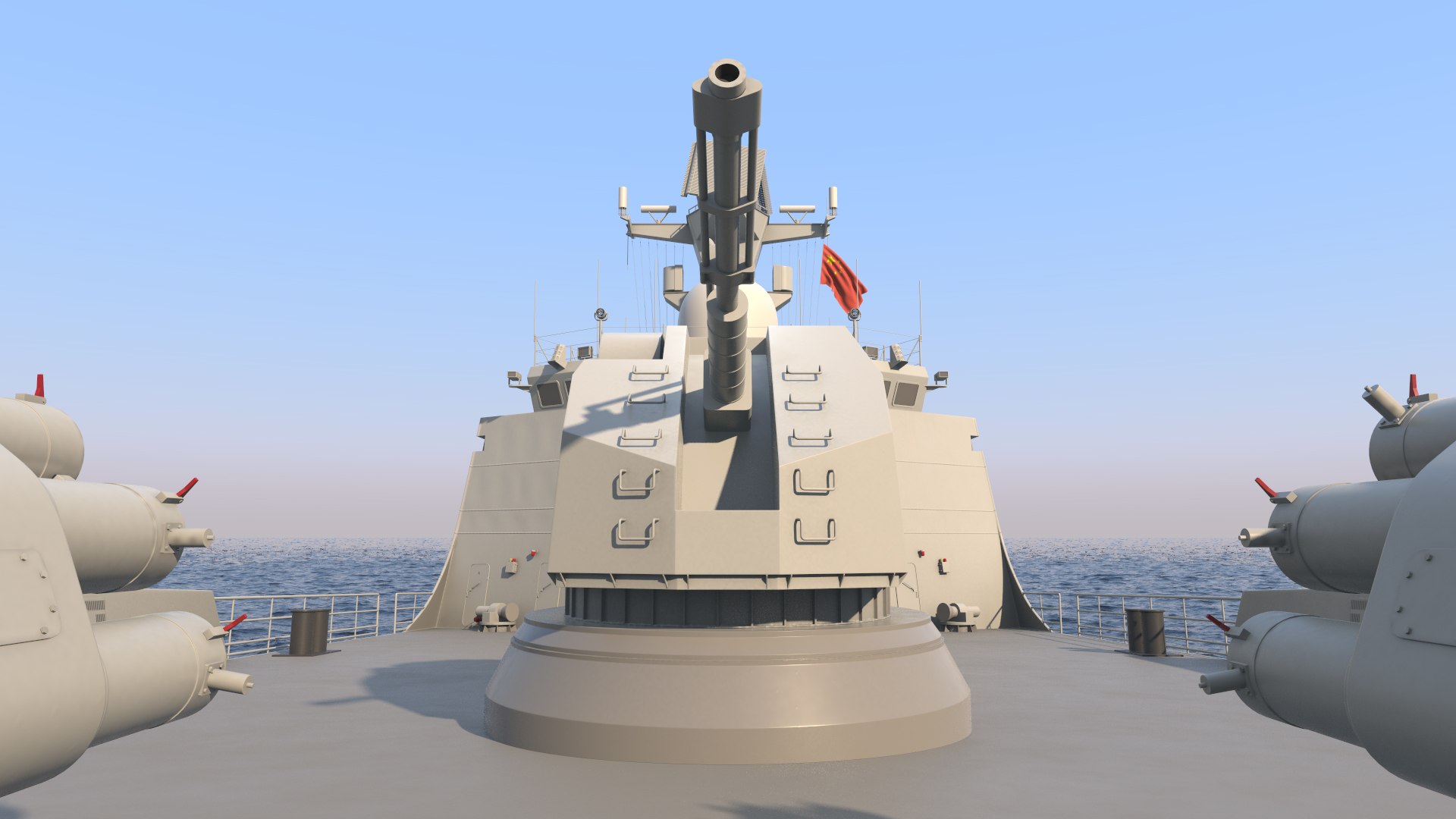 Naval Main Gun 3D - TurboSquid 1822044