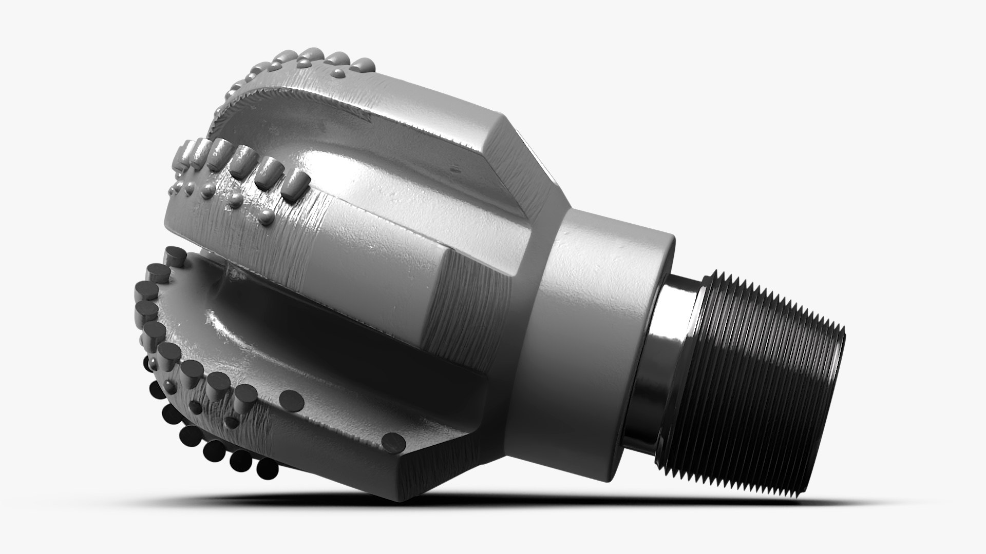3D Drilling Rig Bit PDC Model - TurboSquid 2274966