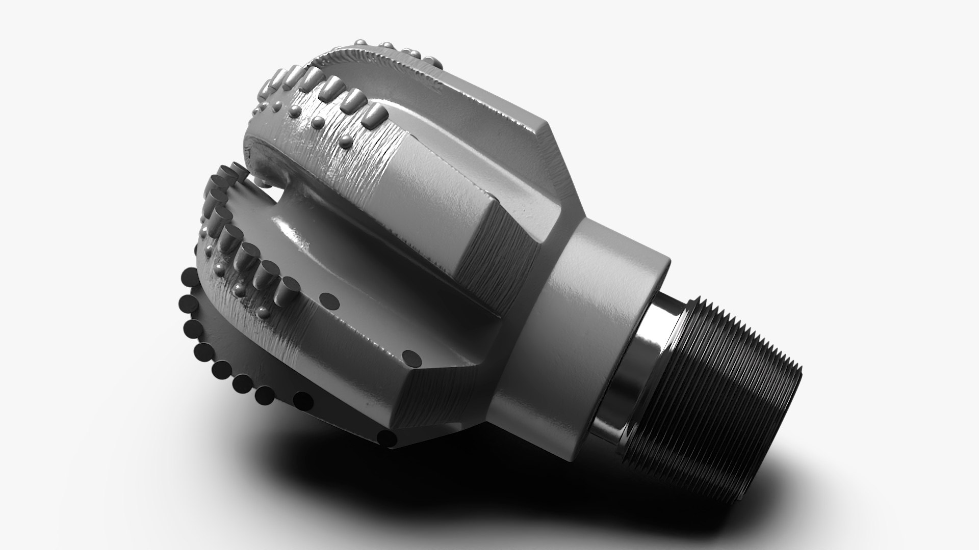 3D Drilling Rig Bit PDC Model - TurboSquid 2274966