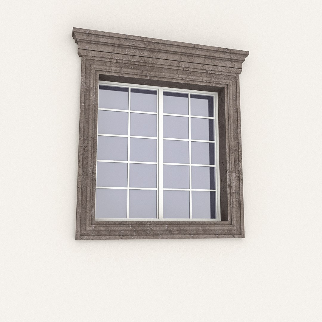 Window Frame Model - TurboSquid 1446279