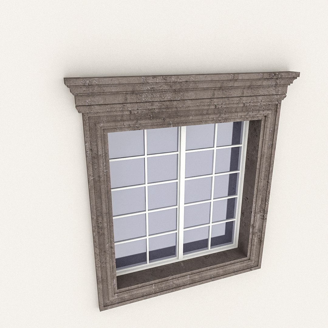 Window Frame Model - TurboSquid 1446279