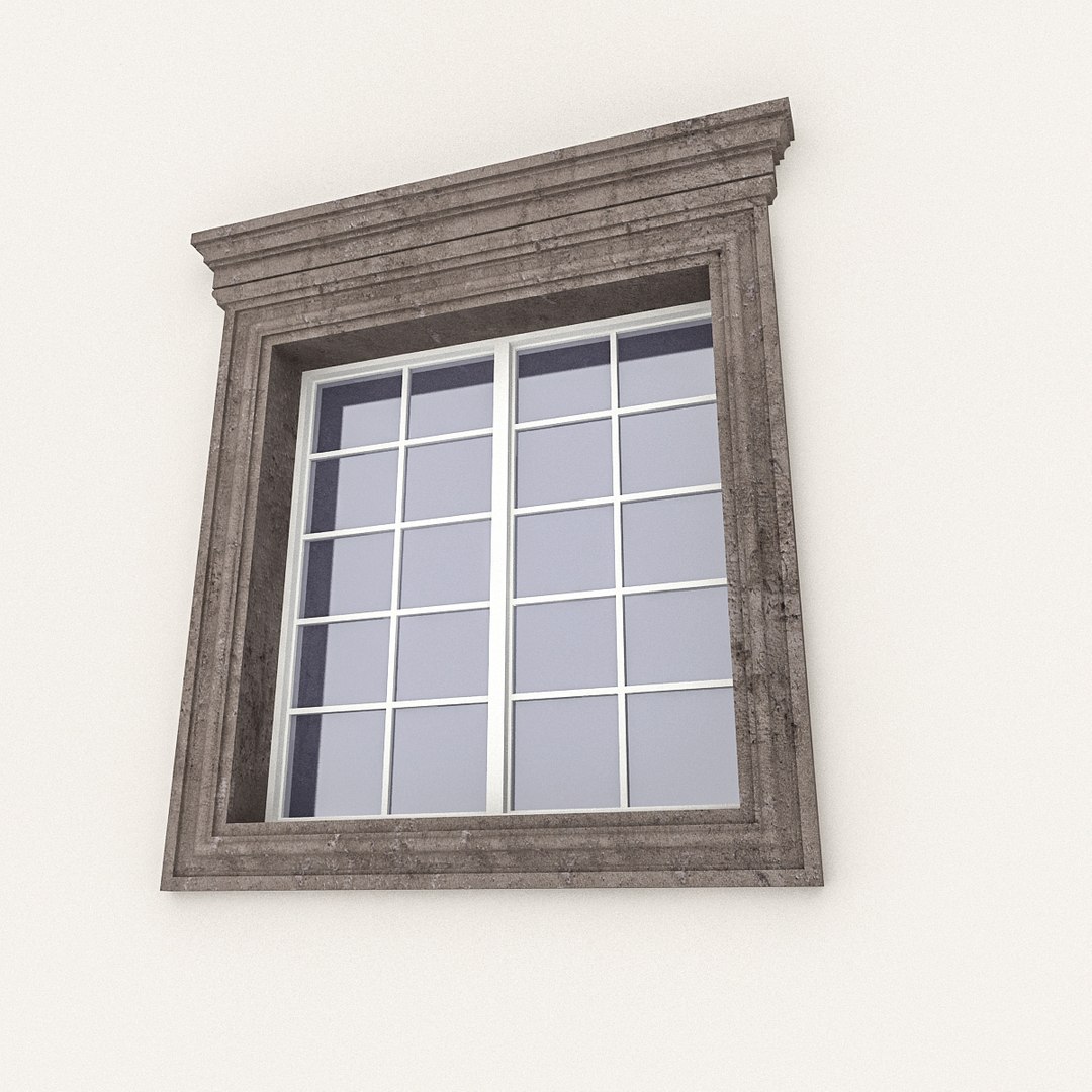 Window Frame Model - TurboSquid 1446279