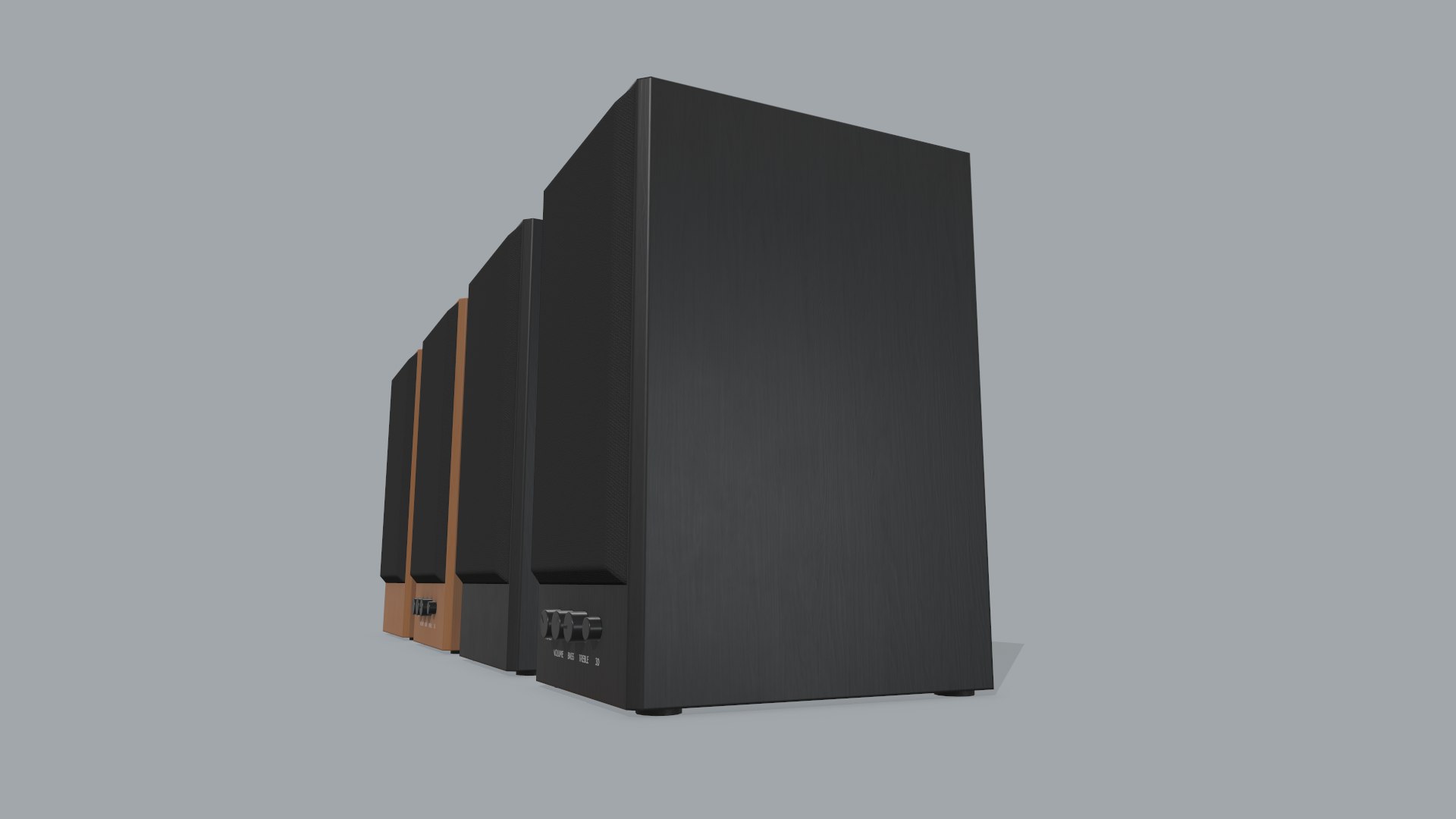 3D Model Computer Speakers - TurboSquid 1636113
