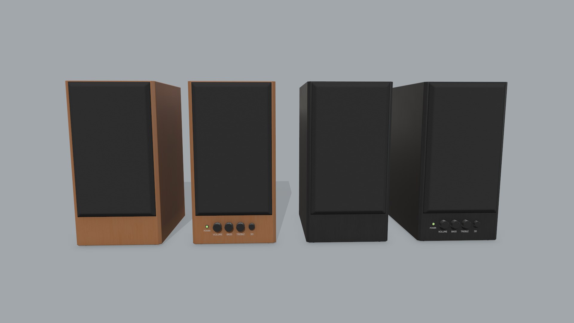 3D Model Computer Speakers - TurboSquid 1636113