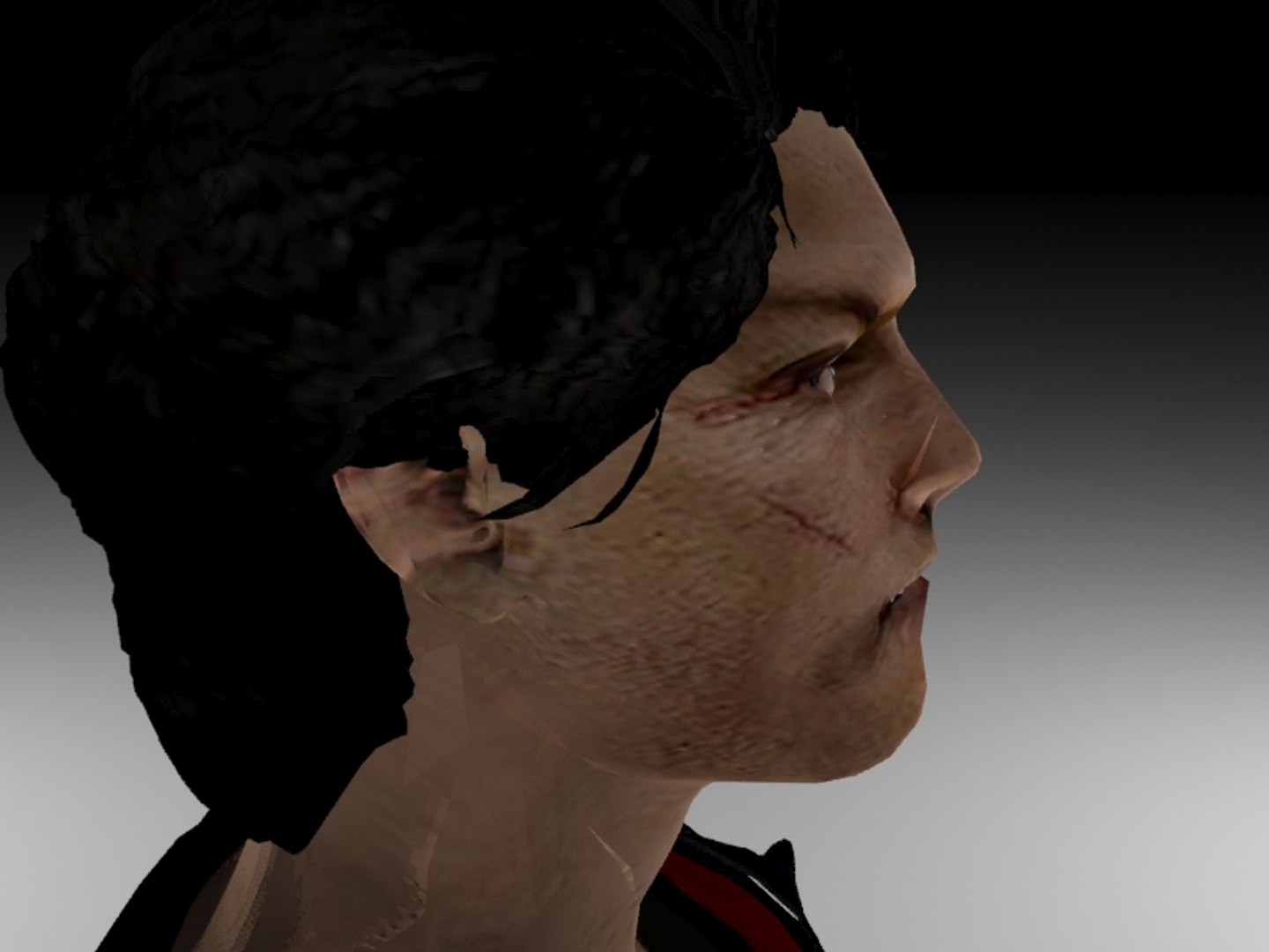 3d model hero action character