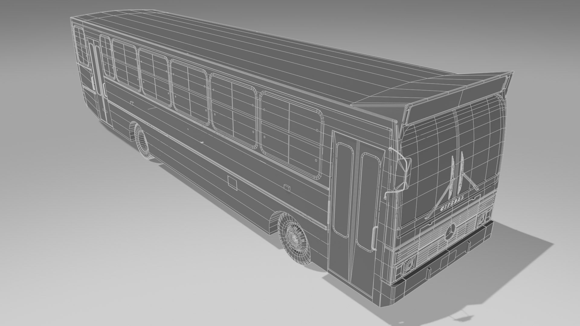 3D Model Ciferal Padron Alvorada 86 MB 1313 Continental - TurboSquid 2174113