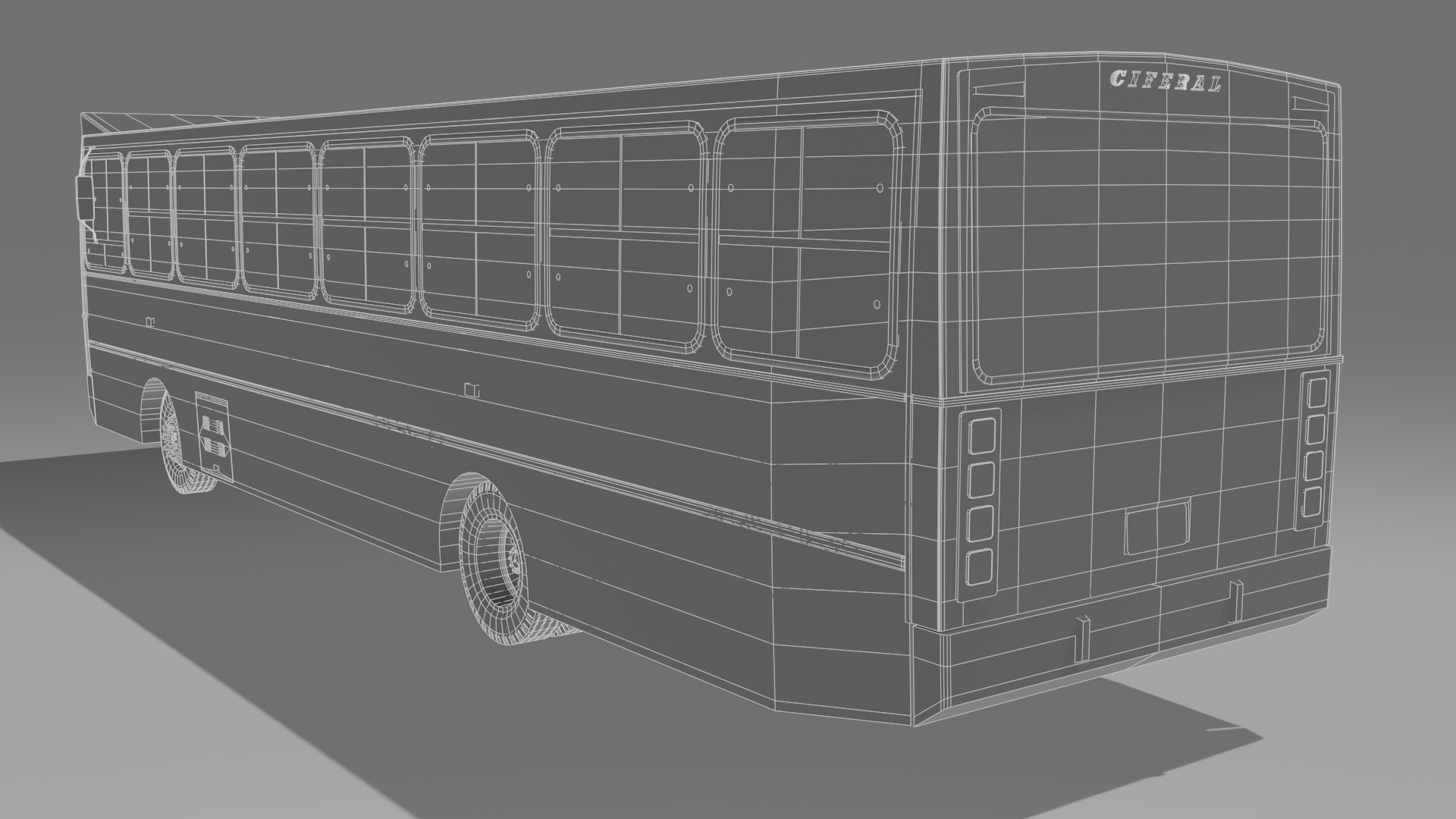 3D Model Ciferal Padron Alvorada 86 MB 1313 Continental - TurboSquid 2174113