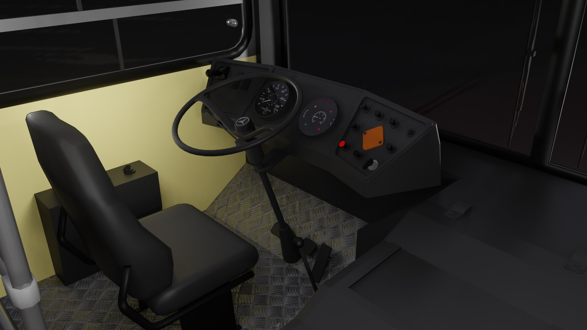 3D Model Ciferal Padron Alvorada 86 MB 1313 Continental - TurboSquid 2174113