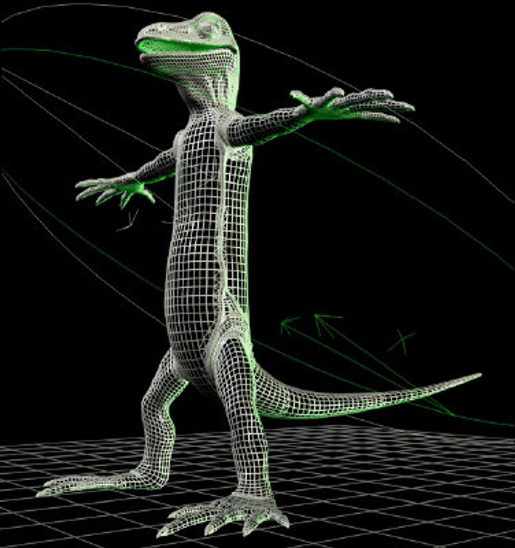 character animation 3d model