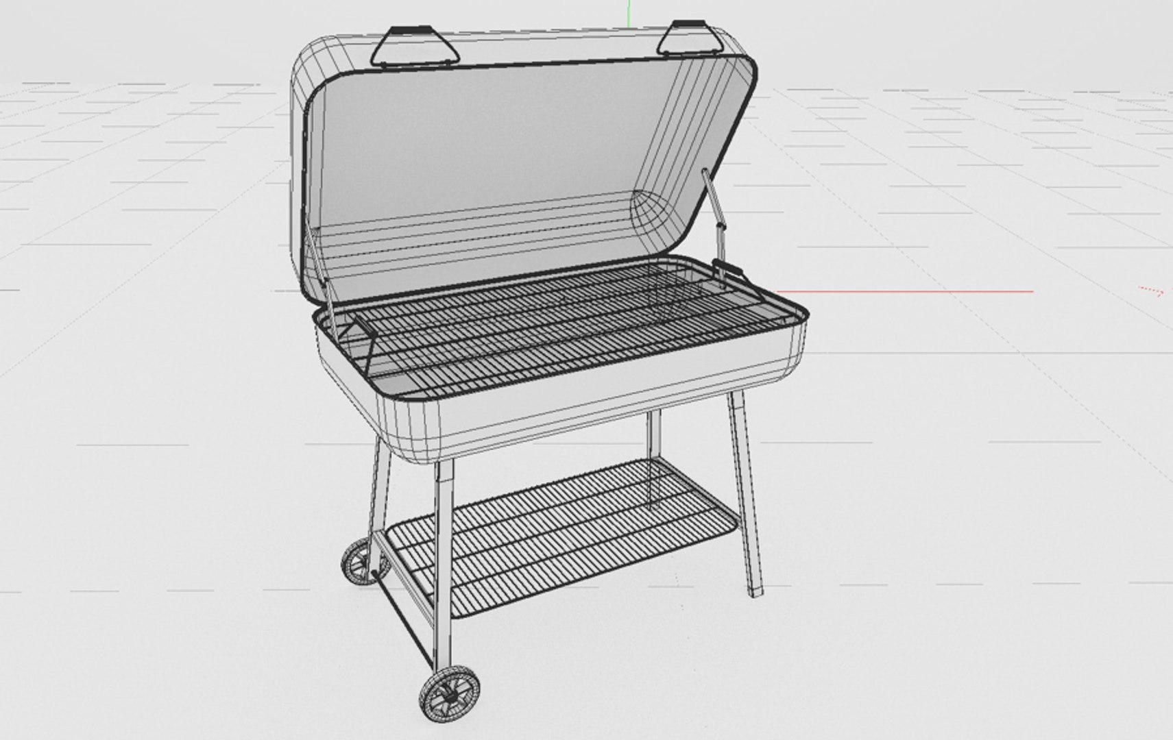 3d Barbeque Model