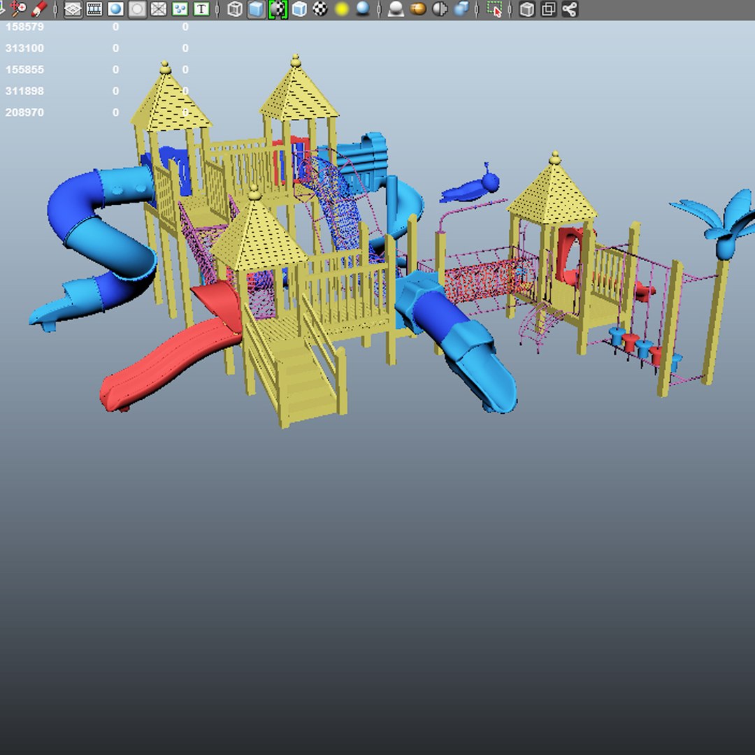 Slide 3D Model - TurboSquid 1396065