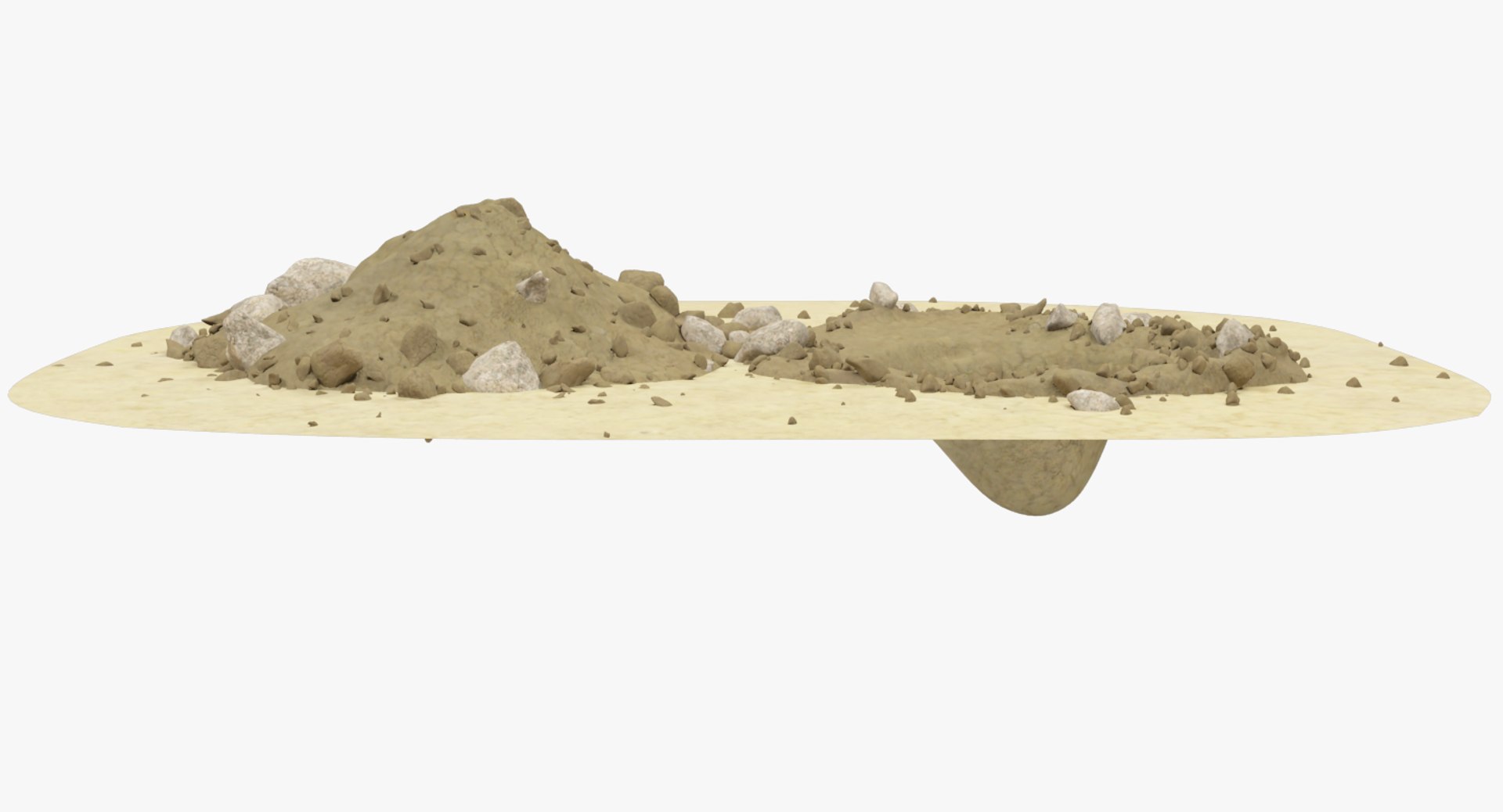 3D Model Pit Ground - TurboSquid 1280862