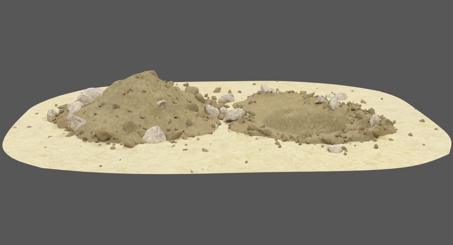 3D Model Pit Ground - TurboSquid 1280862