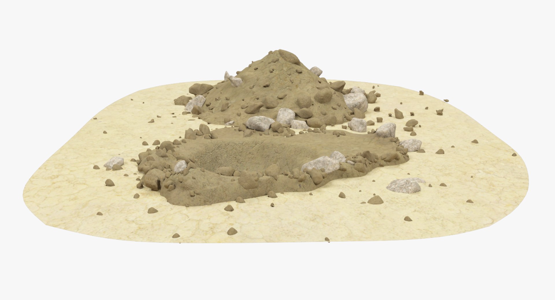 3D Model Pit Ground - TurboSquid 1280862