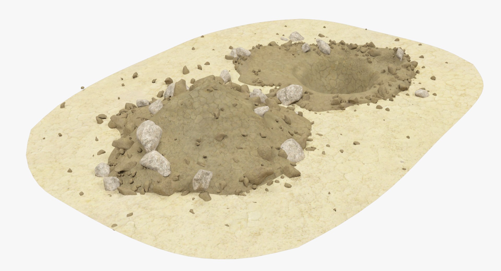 3D Model Pit Ground - TurboSquid 1280862