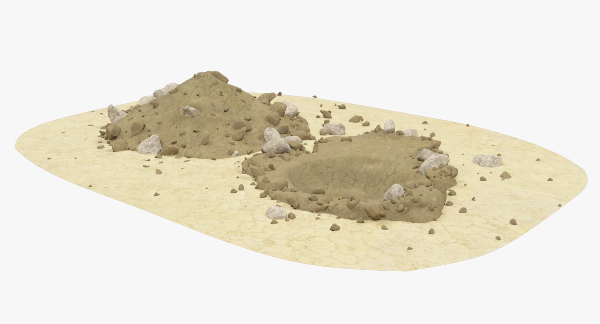 3D Model Pit Ground - TurboSquid 1280862