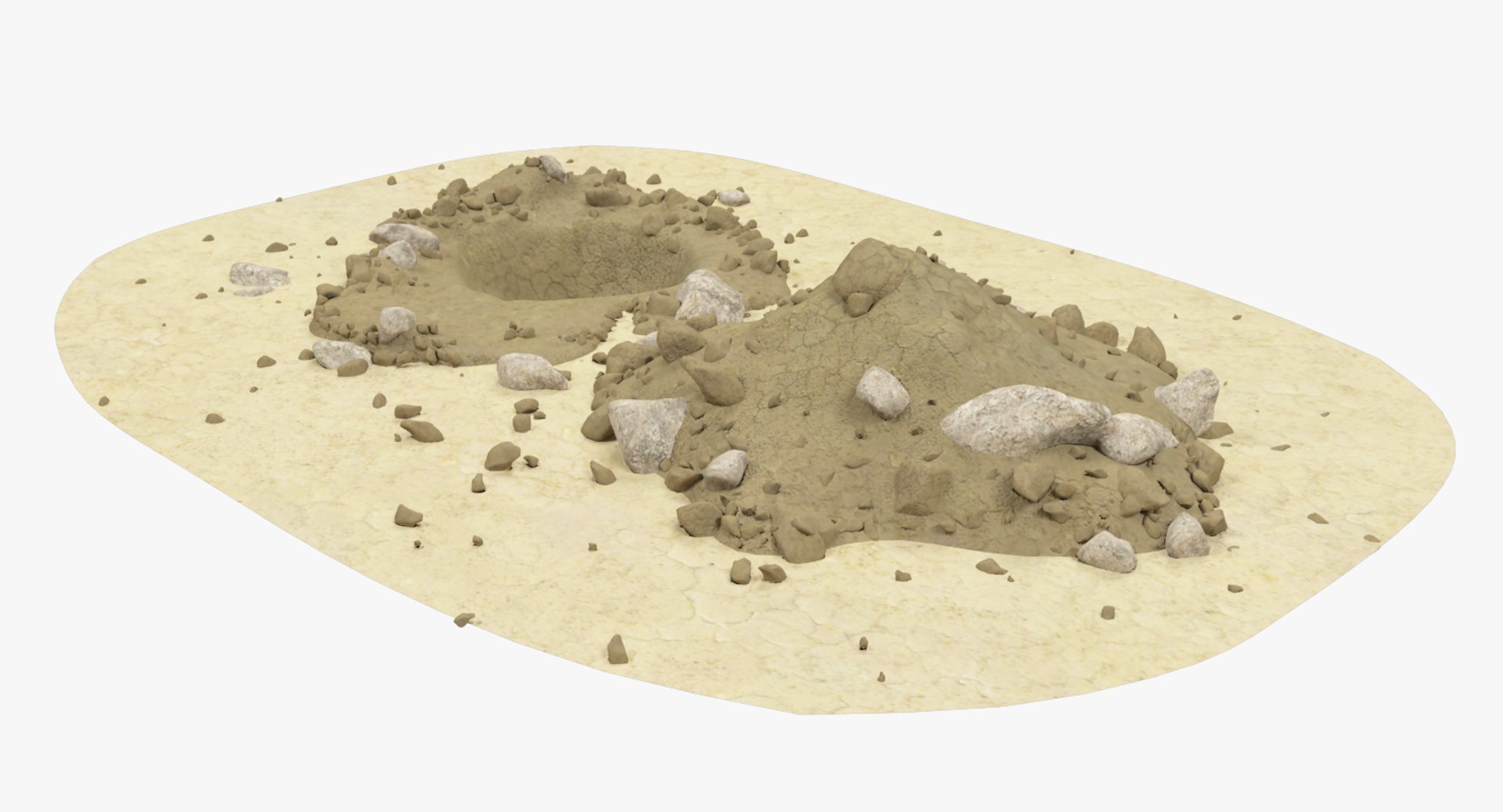 3D Model Pit Ground - TurboSquid 1280862