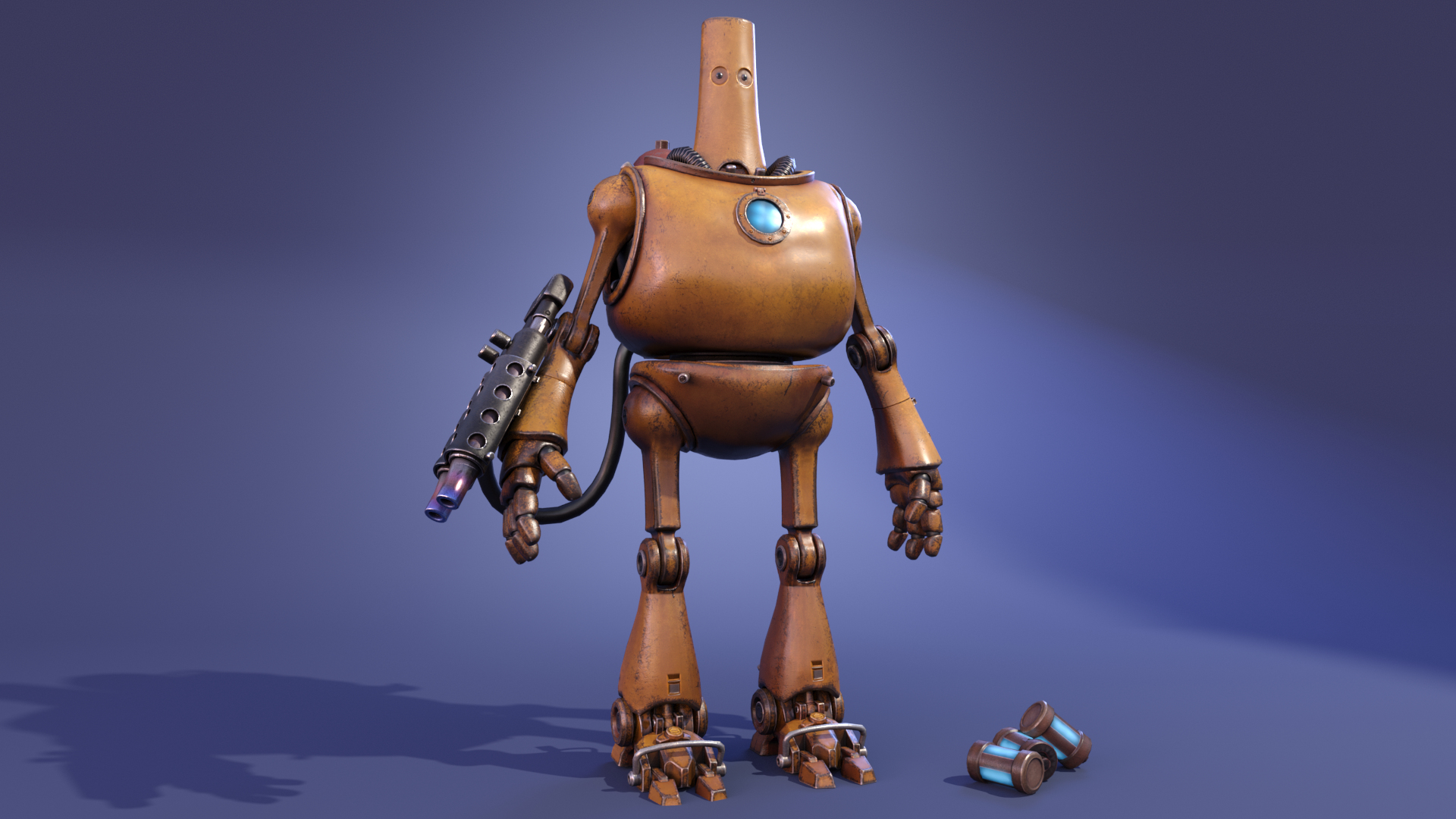 3D Stylized Droid - TurboSquid 1825002