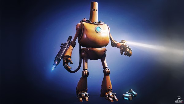 3D Stylized Droid - TurboSquid 1825002