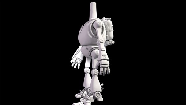 3D Stylized Droid - TurboSquid 1825002