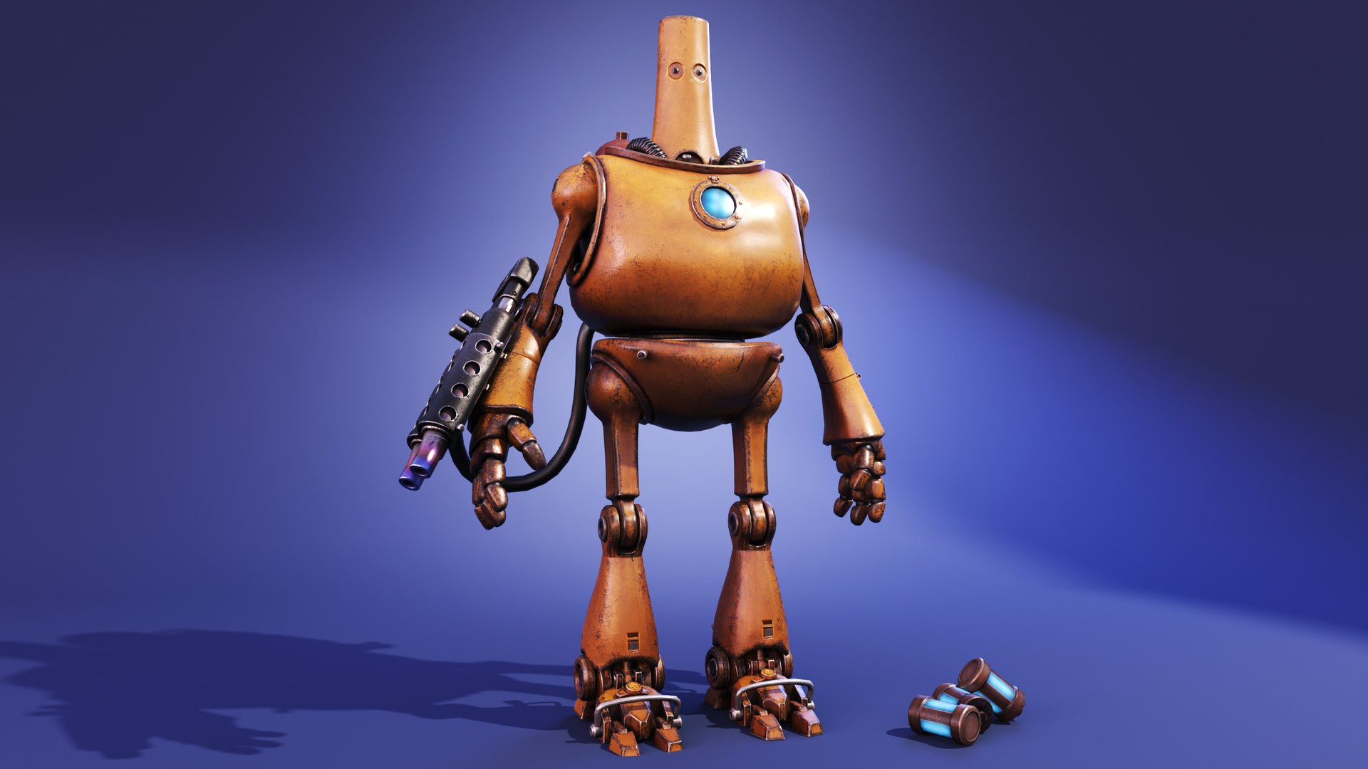 3D Stylized Droid - TurboSquid 1825002