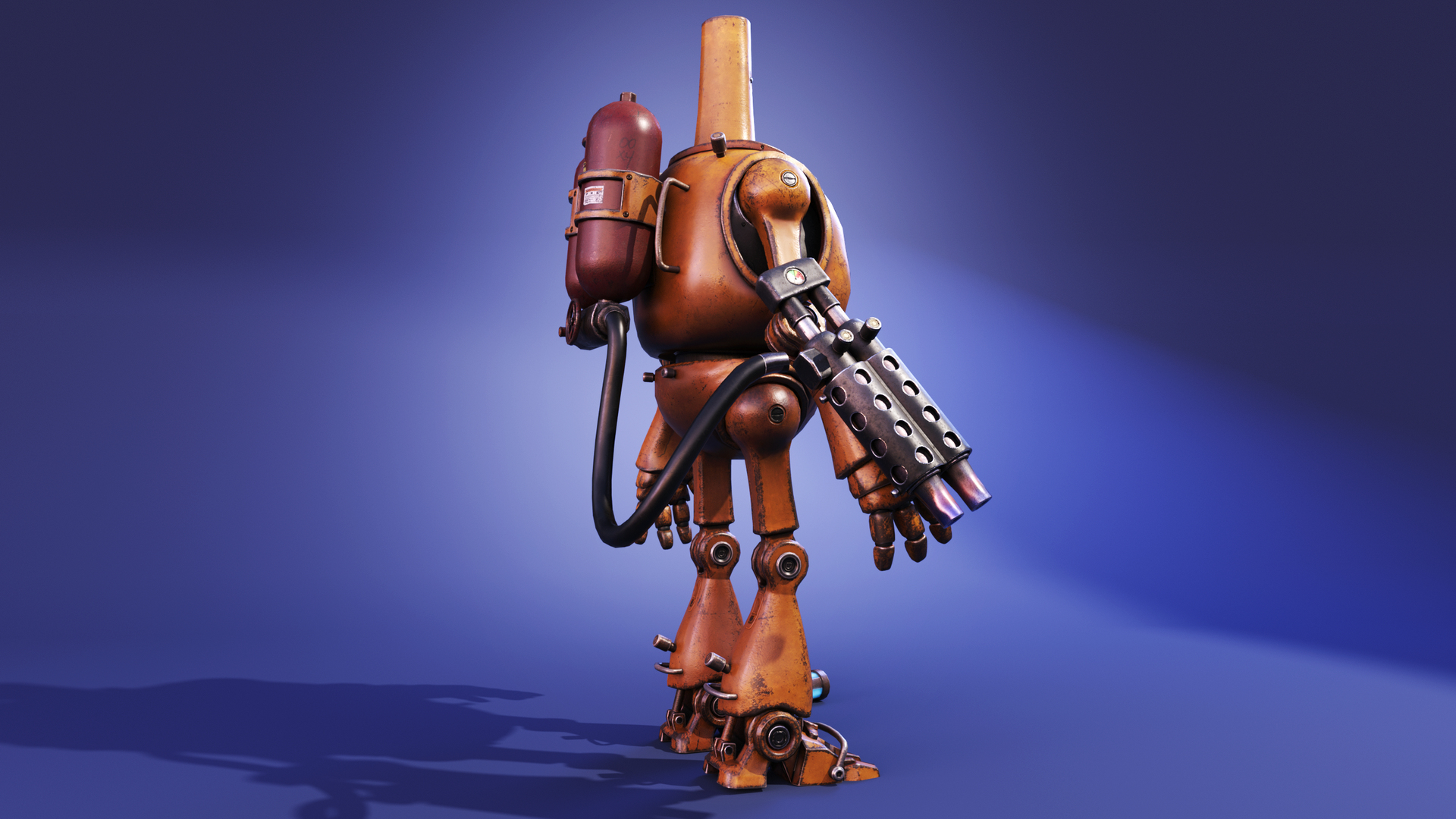 3D Stylized Droid - TurboSquid 1825002