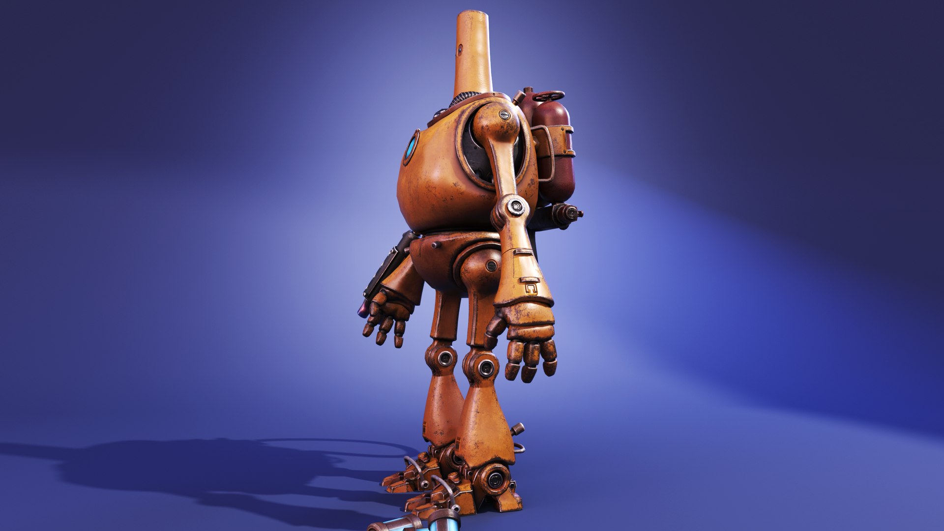 3D Stylized Droid - TurboSquid 1825002