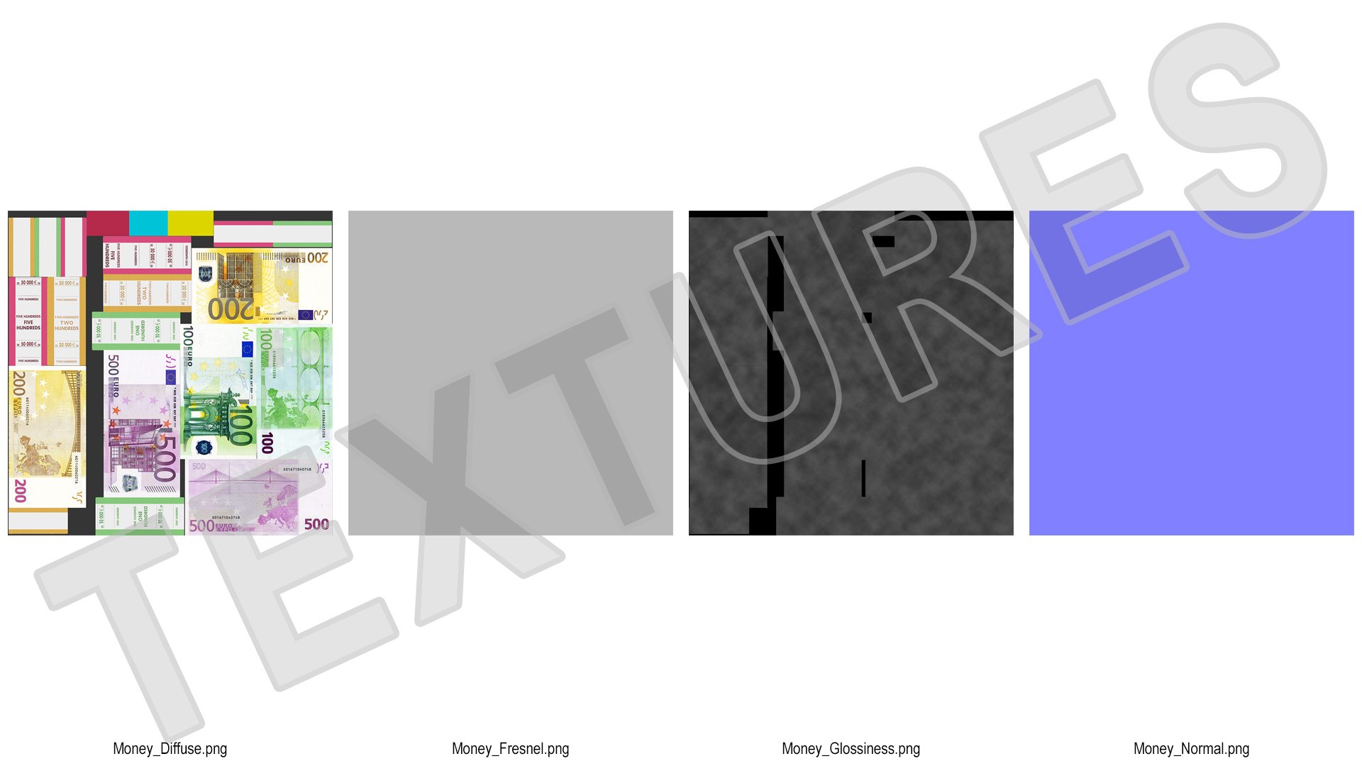 100 Euro Banknotes Bills 3D Model - TurboSquid 1449306