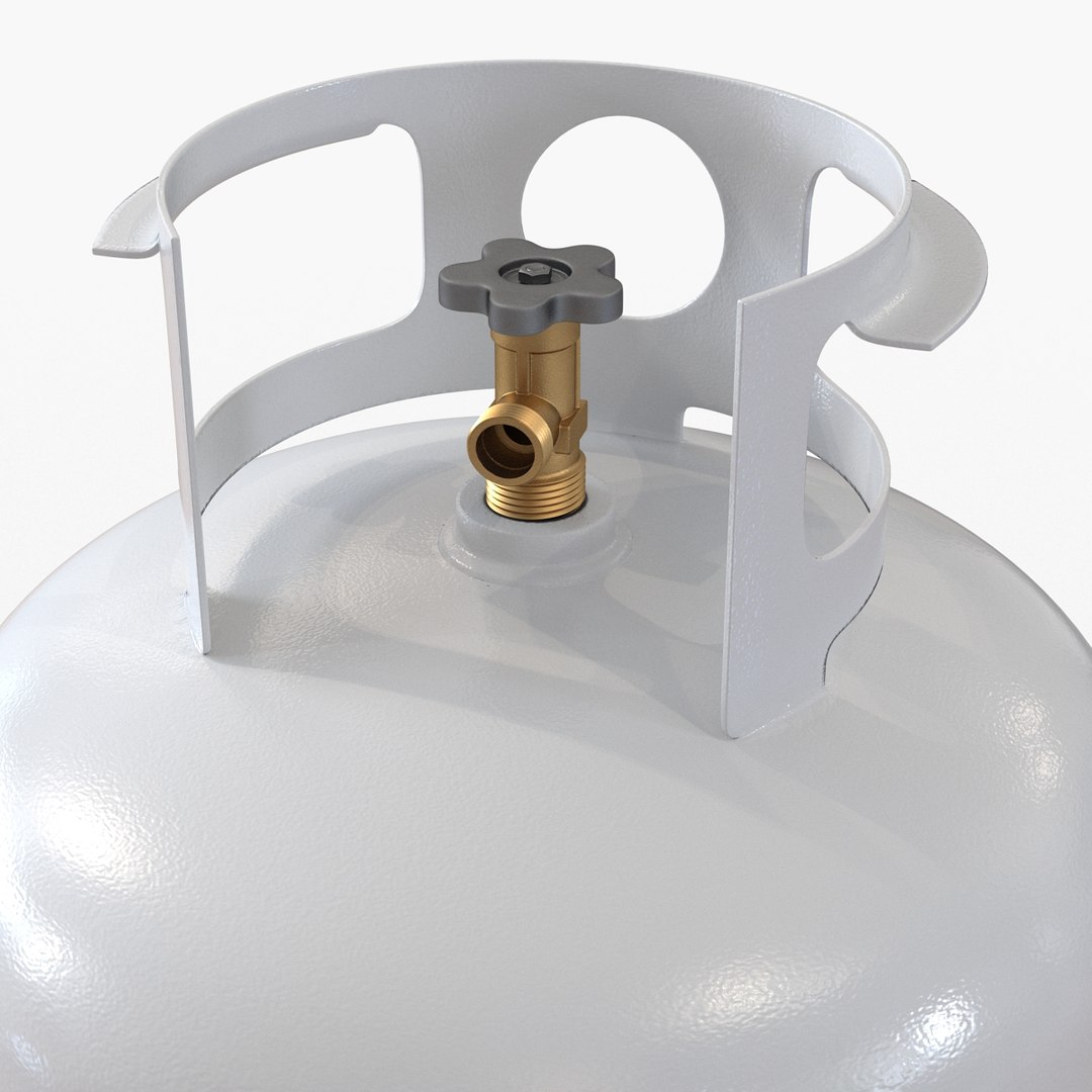 3d Gas Cylinder