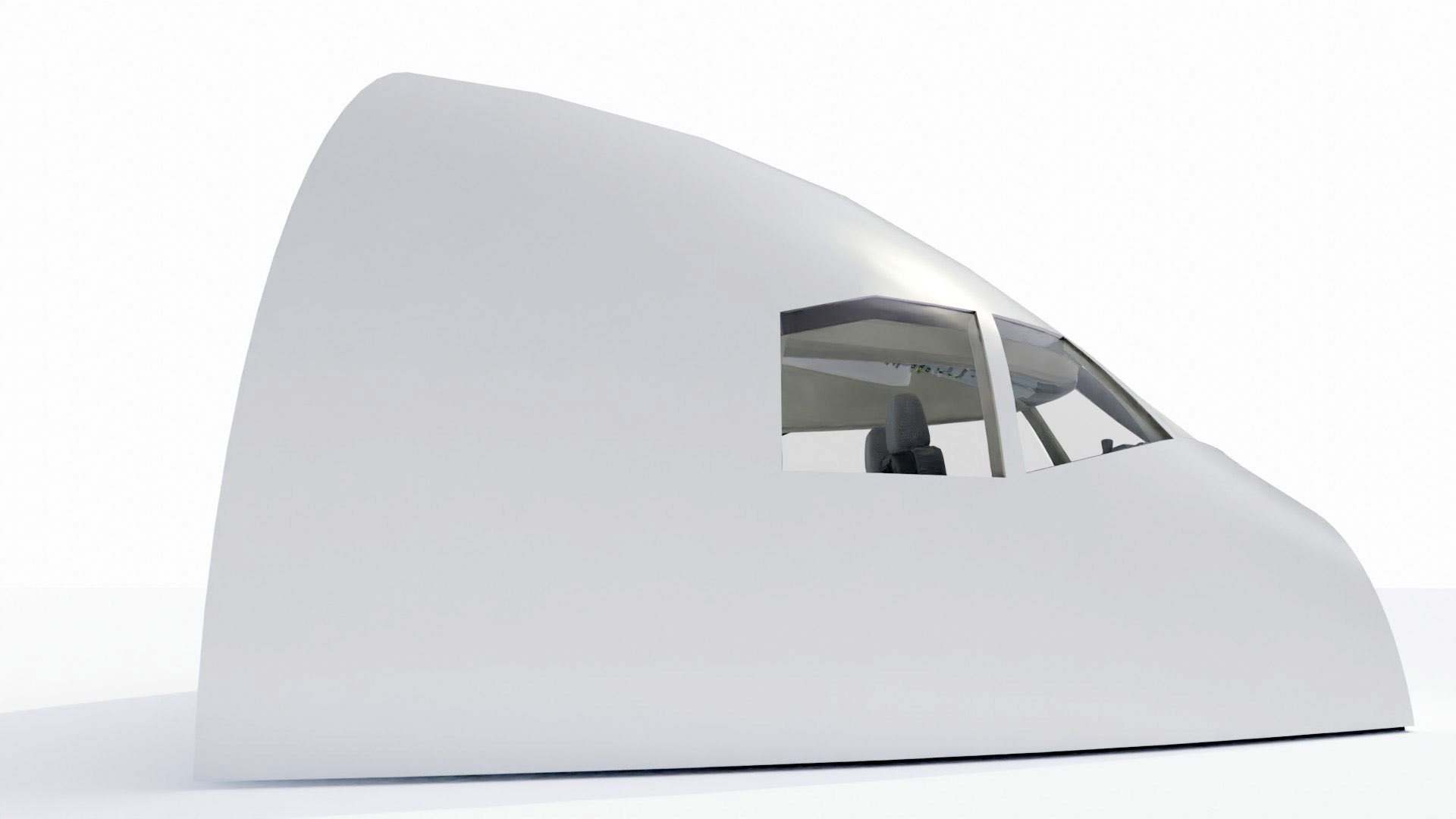 Airbus 330 340 Cockpit 3d Model