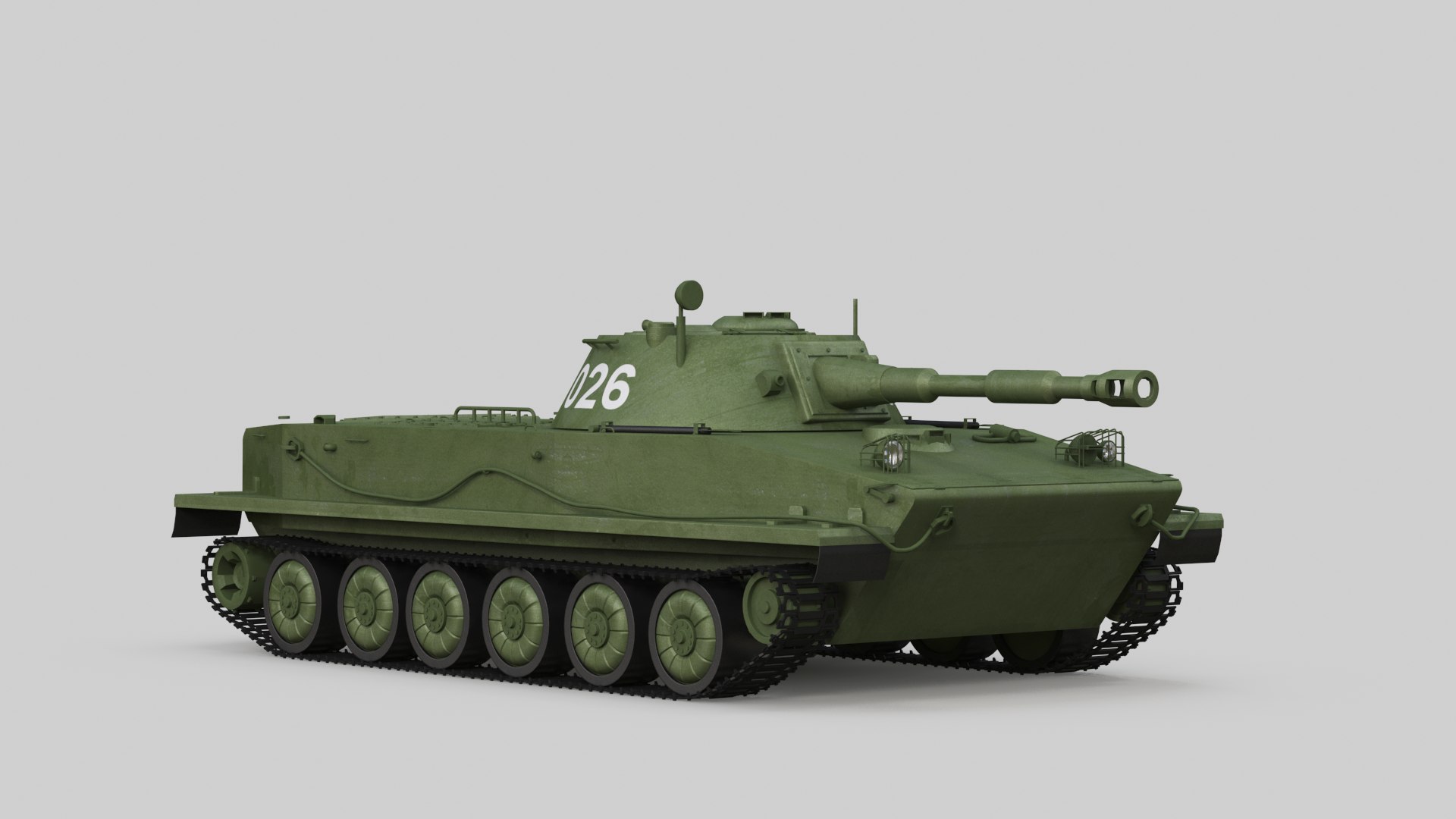 3D Bmp-3 Pt-76 - TurboSquid 1681830
