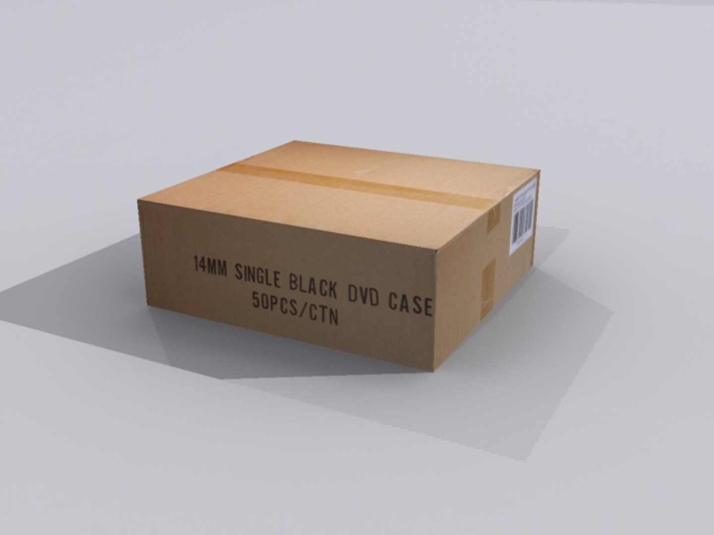 cd box 3d model