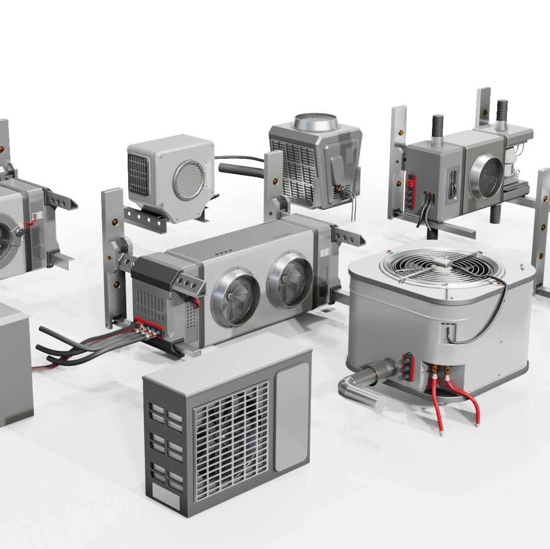 3D Rooftop AC Units - TurboSquid 2084638