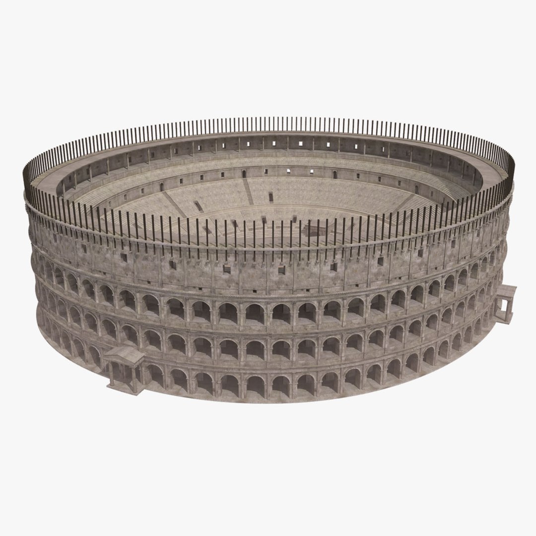 Colosseum Velarium Arena 3d Model