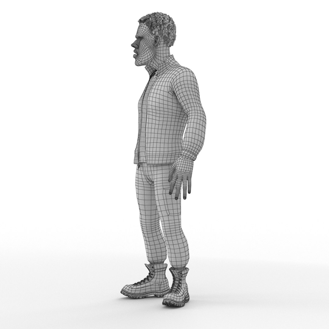 3D Male Homie Black - TurboSquid 1679284