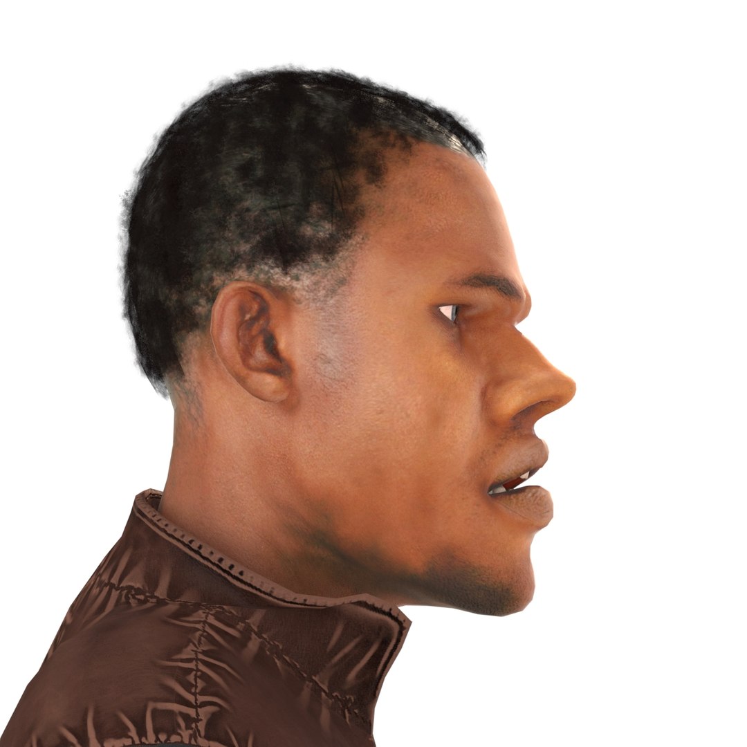 3D Male Homie Black - TurboSquid 1679284