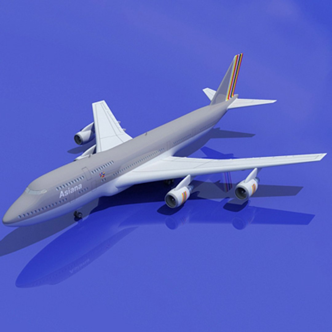 B 747 3d Max