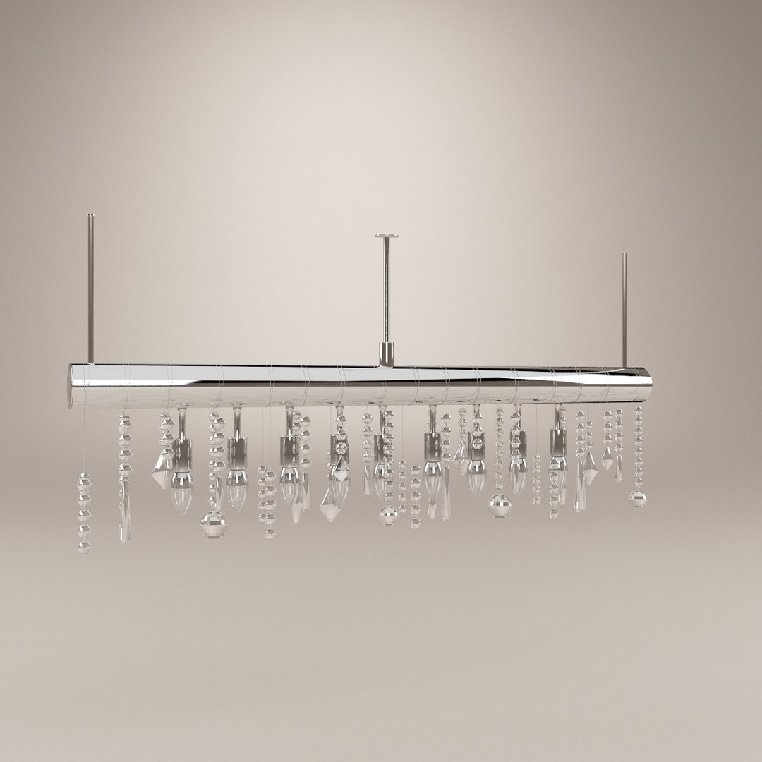 3ds Max Linear Strand Crystal