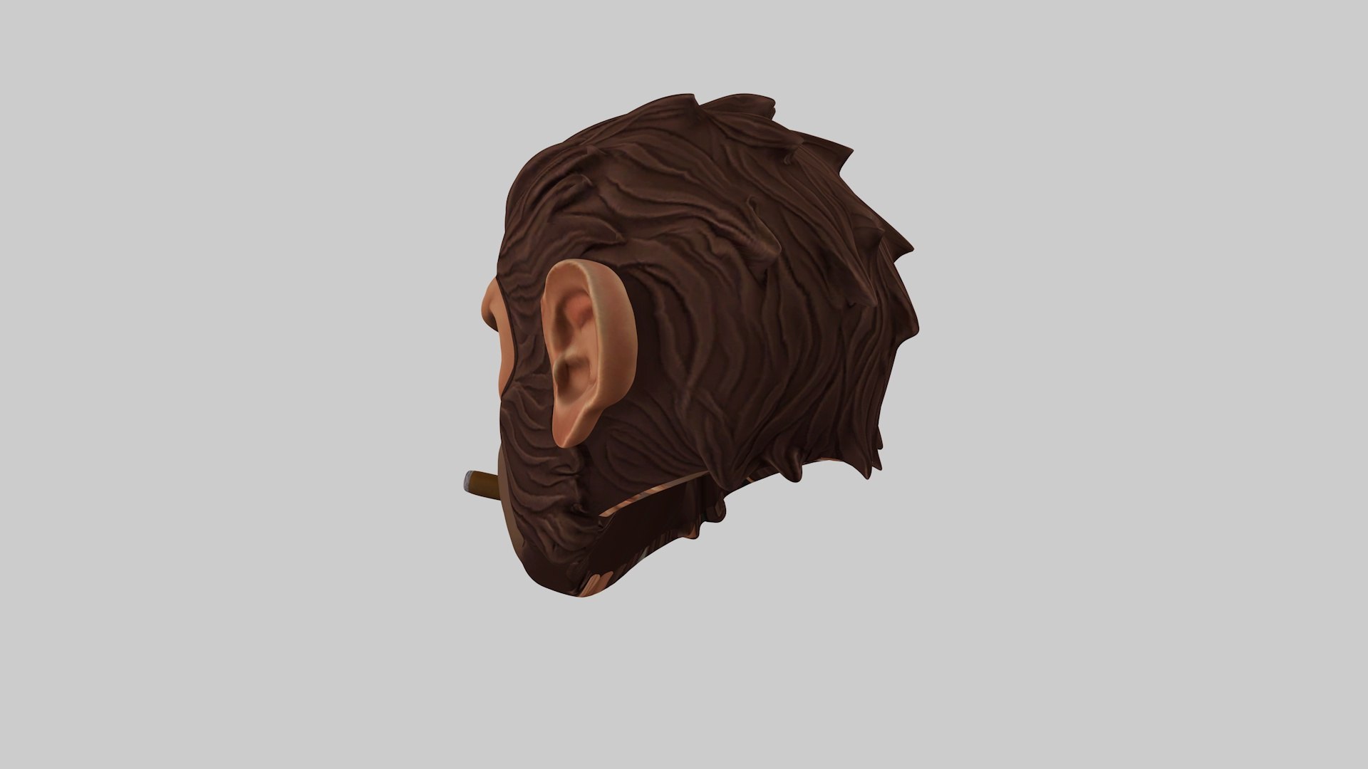 Ape Mask 3D - TurboSquid 1986765