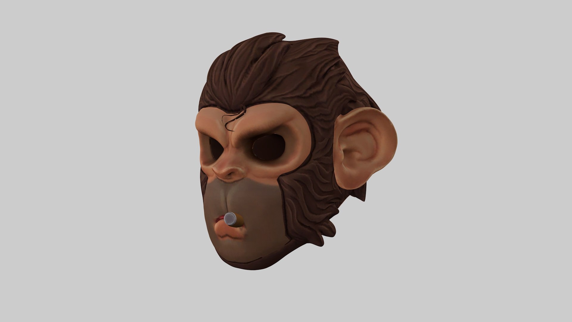 Ape Mask 3D - TurboSquid 1986765
