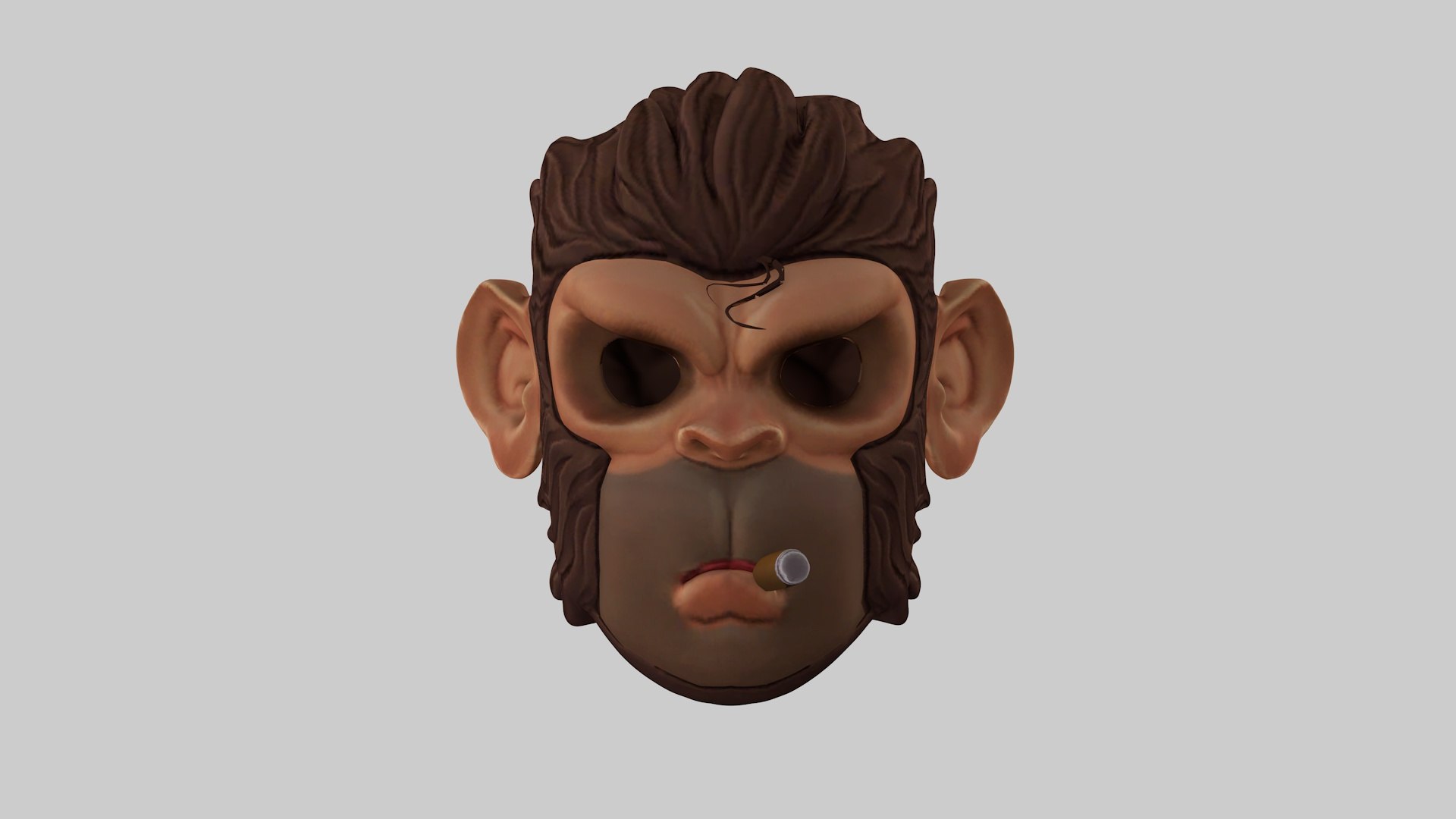 Ape Mask 3D - TurboSquid 1986765