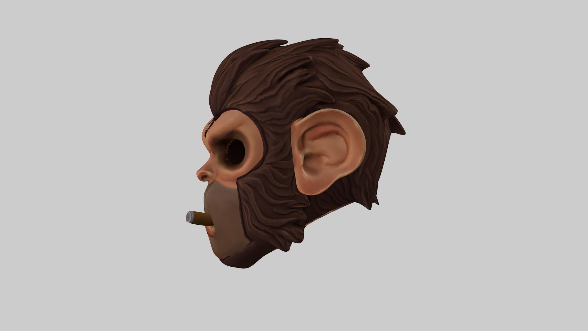 Ape Mask 3D - TurboSquid 1986765